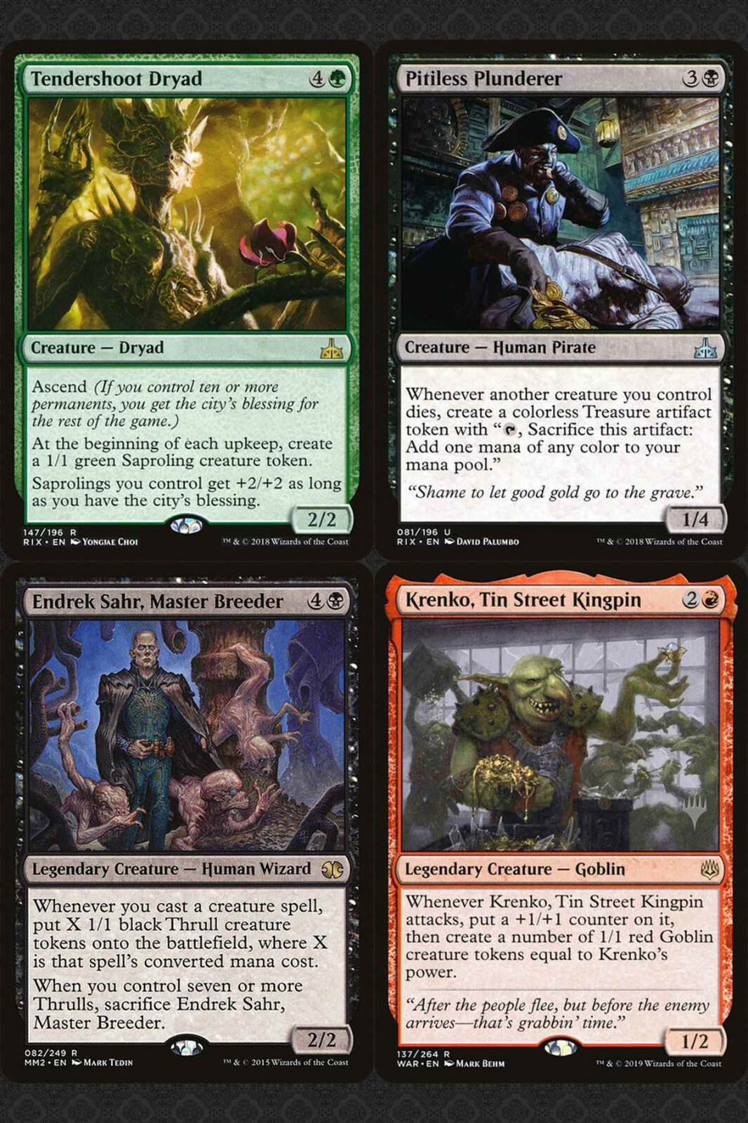 Tevesh Szat, Doom of Fools and Tana TOKENS Commander Deck MTG Ready-to ...