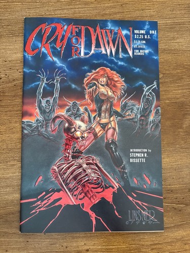 Cry For Dawn Vol. # 1 NM- CFD Comic Book J. Michael Linsner 1989 16 ...