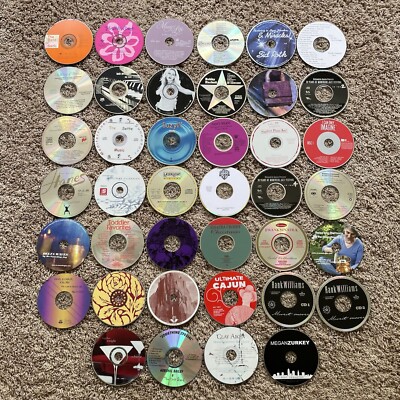 LOT of 40 Loose Audio CDs - Mix of Genres - | eBay