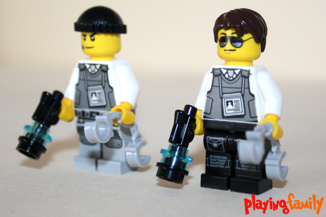 LEGO CITY - Security Guards - Wachmänner - Figuren aus LEGO®-Teilen MOC ...