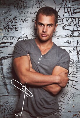 Theo James- Signed Color Photograph | eBay