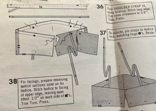 VOGUE BRIDAL DESIGN 2058 Wedding Gown & Bridesmaids Dress Sewing ...