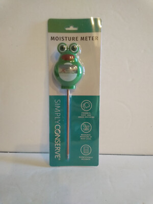 Simply Conserve Moisture Meter Frog Save Water Conservation Garden Lawn NEW | eBay