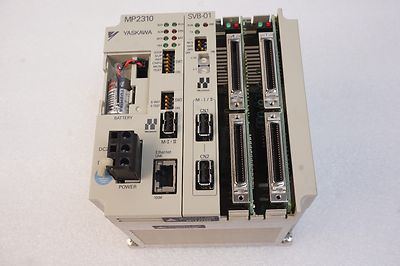 YASKAWA CONTROLLER MP2310 JEPMC-MP2310-E,SVB-01,NO FRONT COVER POWER ON ...