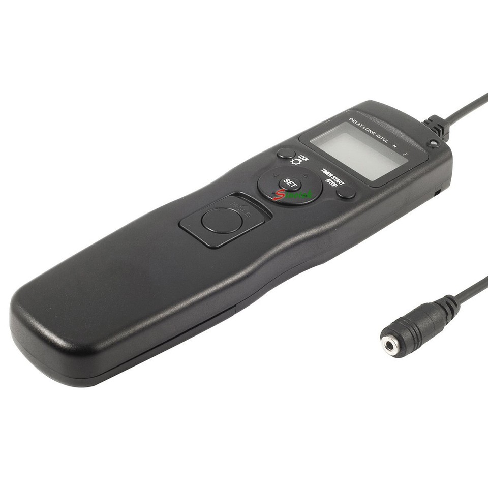 LCD intervalometer Timer Remote Control for Canon EOS 5D Mark II ...