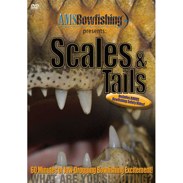 AMS Bowfishing Presents Scales & Tails DVD 60 Minutes 2009 Video for ...