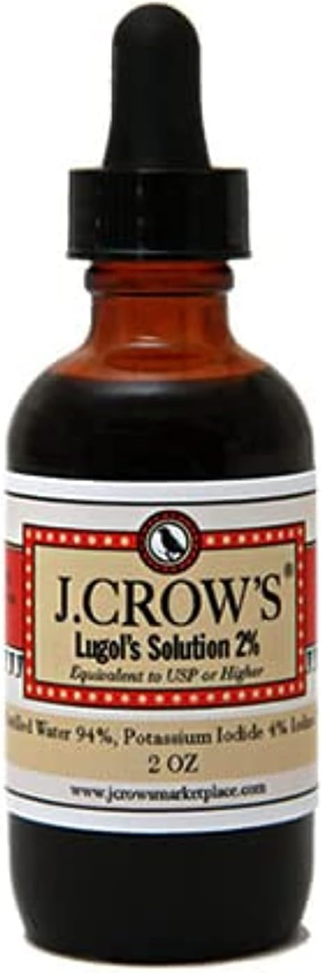 J.Crow's Lugol's Solution of Iodine, 2 Ounce 692760604798 | eBay