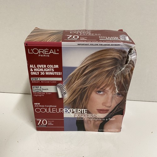 L'Oreal Paris Couleur Experte Express 7.0 Biscotti Dark Blonde Hair ...