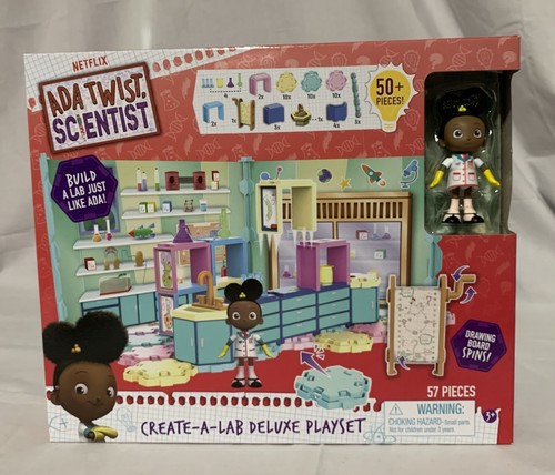 Ada Twist Scienist Create-A-Lab Deluxe Playset Toy 50+ Pcs w/ Box 2022 ...
