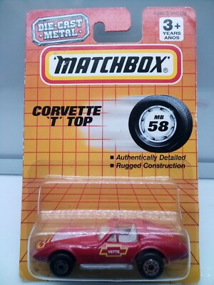 Matchbox Superfast / MB 097 - Chevy C3 Corvette T Roof - Red - Model ...
