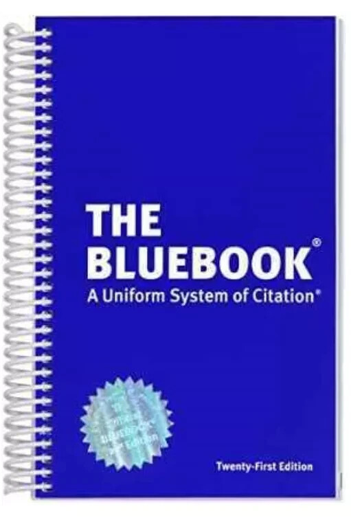 The Bluebook: A Uniform System of Citation - Spiral-bound ...... | eBay