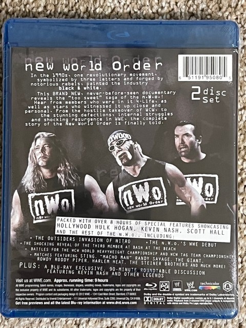 WWE: NWO - The Revolution (Blu-ray Disc, 2012, 2-Disc Set) for sale ...
