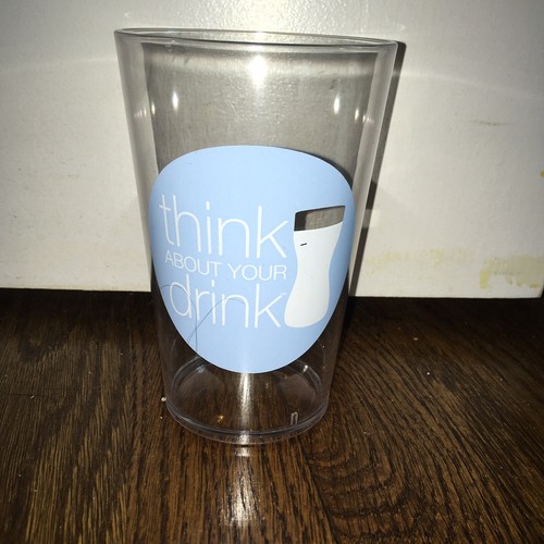 Think About Your Drink, Healthy Choices, Plastic Beverage Cup | eBay