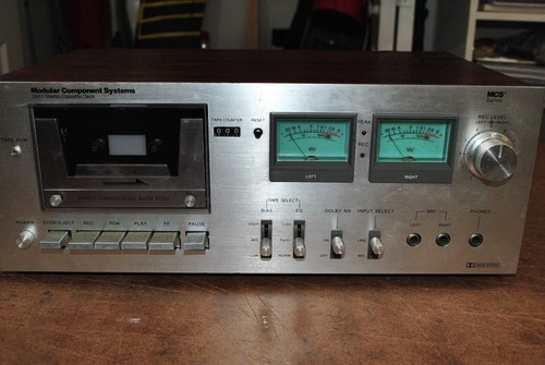 Modular Component Systems MCS 3551 Vintage Tape Deck Cassette Deck ...