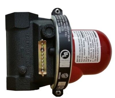 Pacific Seismic Products Earthquake Shutoff Valve VB310 3/4" Bottom ...