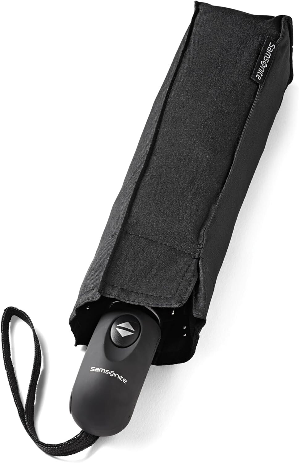 Samsonite Windguard Auto Open/Close Umbrella, Black, One Size ...