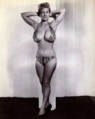 Actress And Burlesque Model Virginia Bell Pin Up Picture Poster Photo