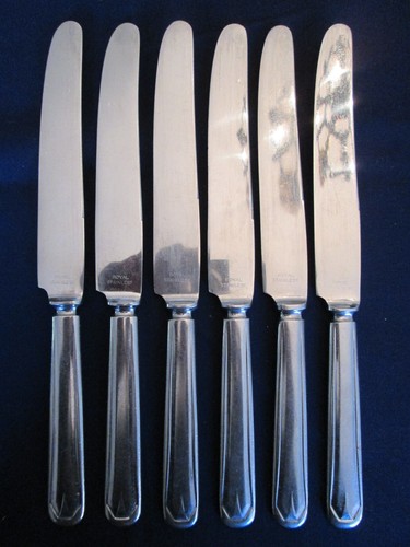 SET 6 DINNER KNIVES! Vintage ROYAL stainless: LOVELY | eBay