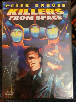 Killers From Space (DVD SEALED, 1954 B&W, 2002) Peter Graves, James ...