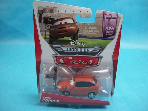 Disney Pixar World of Cars Racing Sport Network RSN CORA COPPER #6/8 ...
