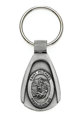K314-13 St. Michael Pray For Us Key Ring (Made in America) | eBay