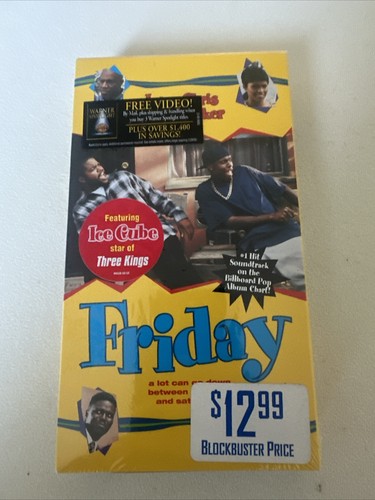 Friday (VHS, 1995) for sale online | eBay