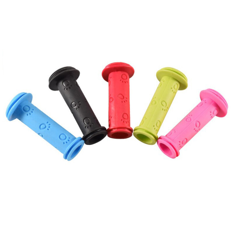 1 Pair Rubber Bike Bicycle Handle Bar Grips Anti-slip Waterproof ...