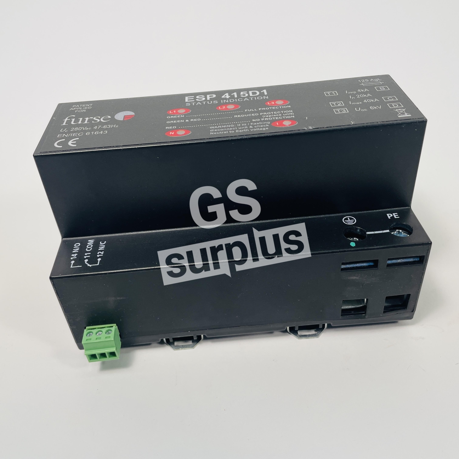 FURSE ESP 415D1 / ESP 415 D1 SURGE PROTECTIVE DEVICE (NEW SURPLUS NO ...