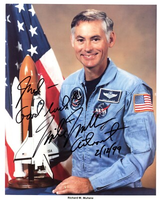 Astronaut Richard M. Mullane Signed Photo | eBay
