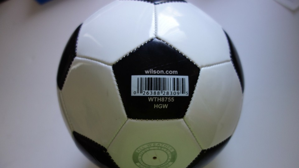Wilson OFFICIAL SIZE WEIGHT 5 W.SCR WILSON SOCCER WTH8755 HGW BALL | eBay