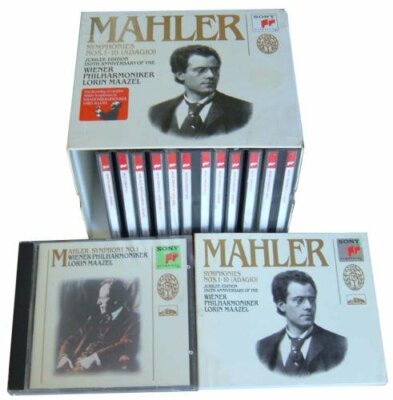 Mahler: Symphonies Nos. 1-10 (Adagio) Jubilee 150th Anniversary Edition ...