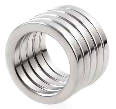 Small & Large Neodymium Ring Magnets 🧲 O-Rings with Hole, 2mm thick ...