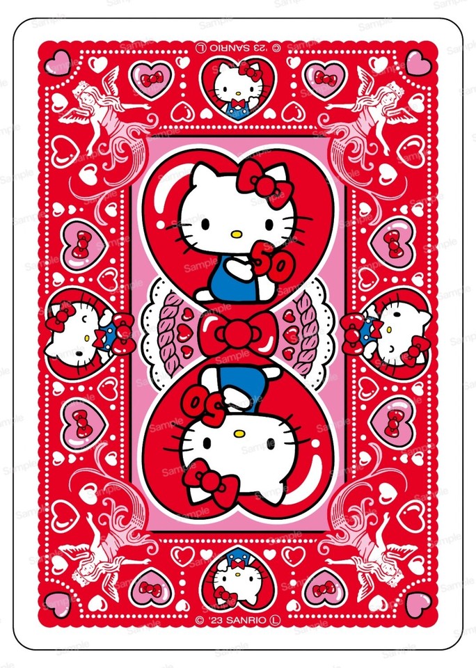 Bicycle Sanrio Hello Kitty 50th Anniversary Playing Cards / Trump ...