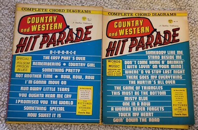 10 Country and Western Hit Parade Magazines 1967-69 | eBay