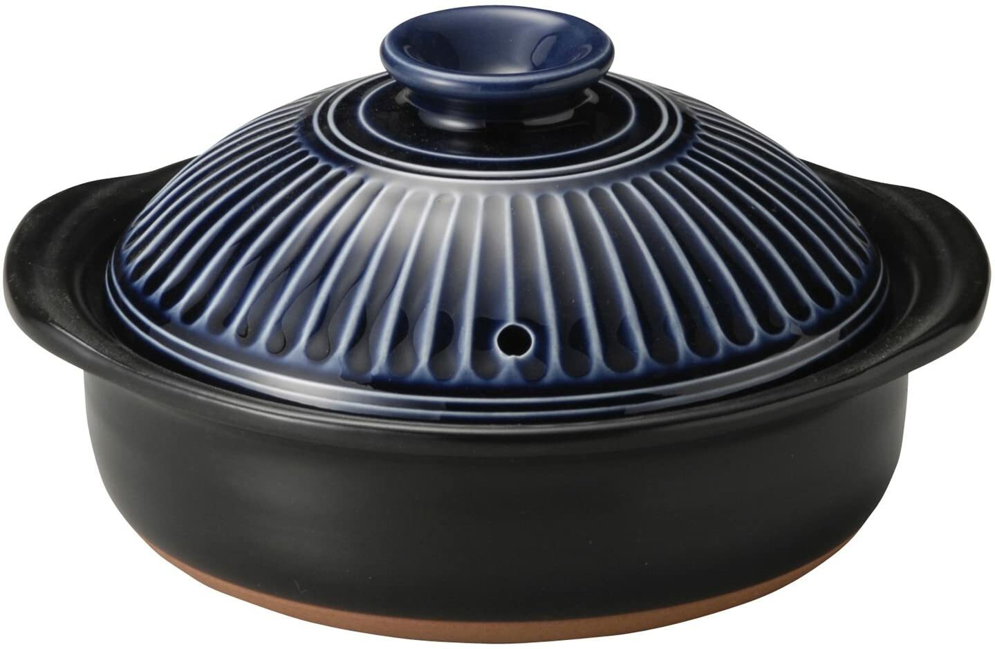 Japanese 7.5 Inch Ginpo Kikka Donabe/Casserole Blue Lid New S-4658 | eBay