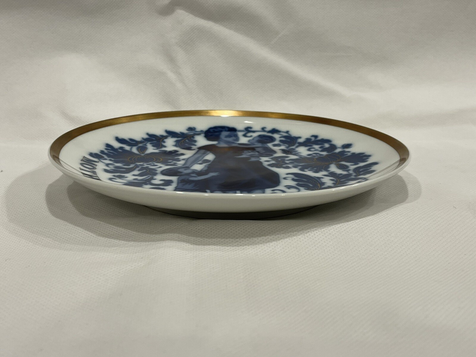 Santa Clara Porcelain Collector Plate Made in Spain Mothers Day 1972 ...