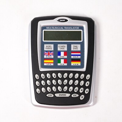 Lingo 6 Language Electronic Handheld Translator Multilingual Travel ...