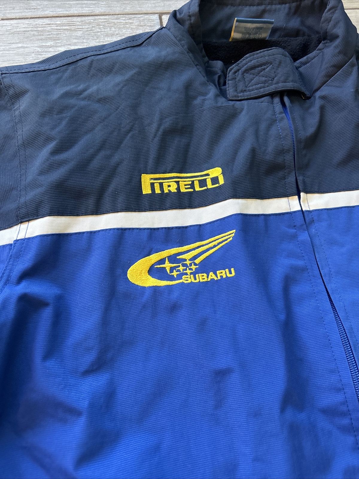 Vintage Subaru WRX STI Racing World Rally Jacket Size… - Gem