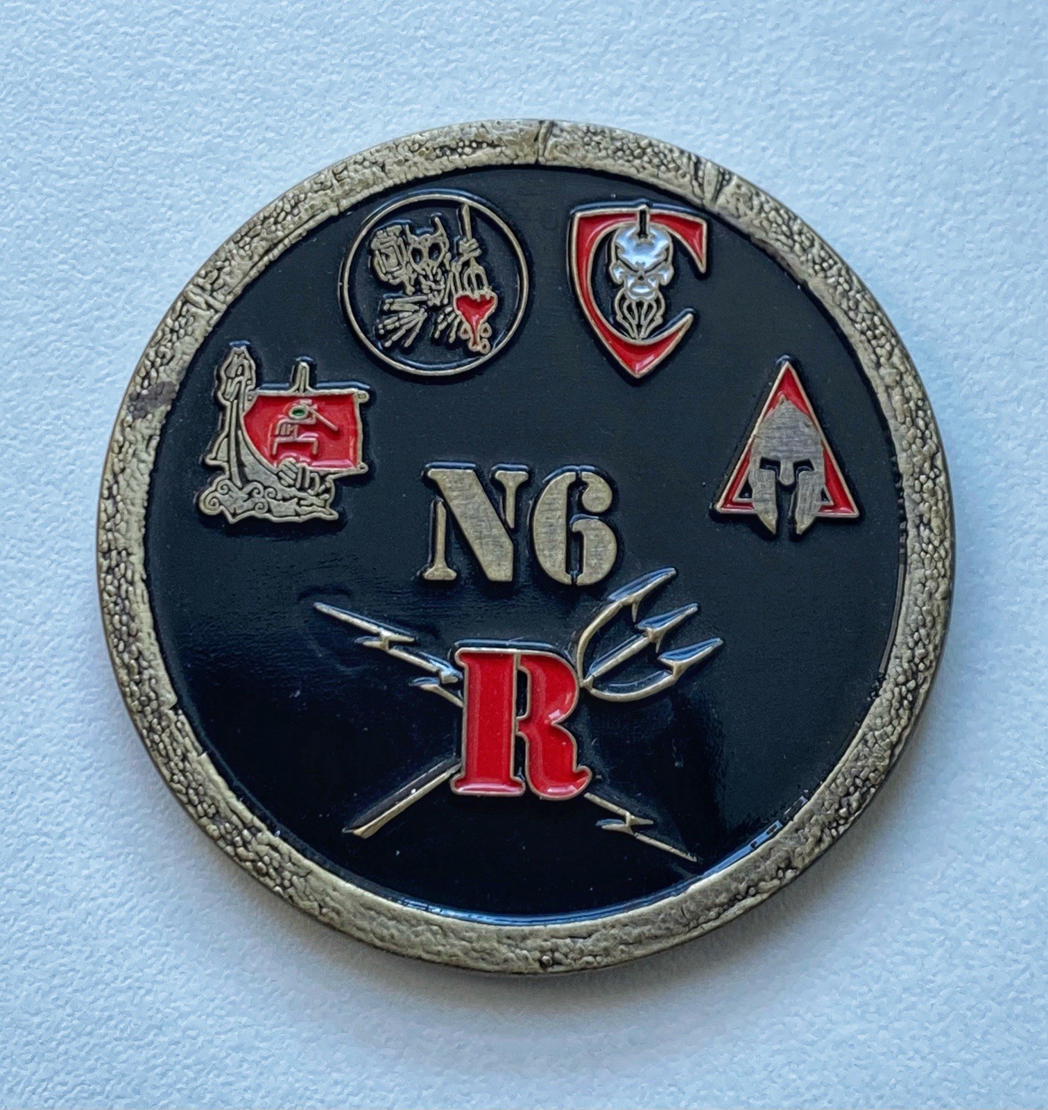 NSW US Navy SEAL Team DEVGRU SDVT-1 N6 Troop Coin | eBay