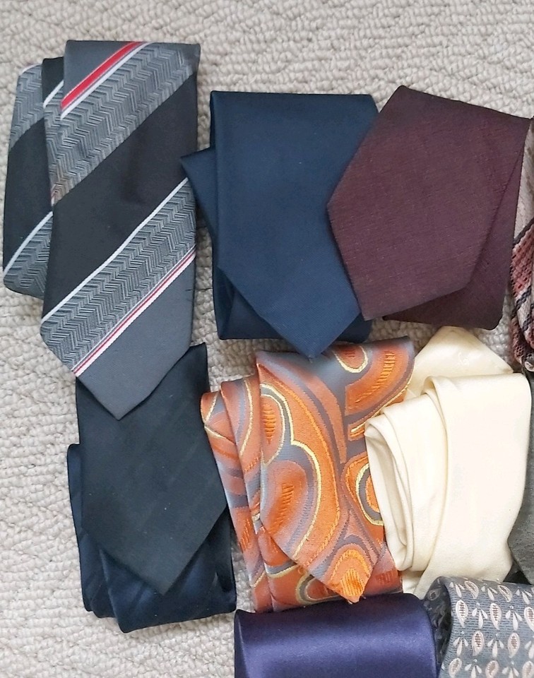 Bundle of 12 Ties. Pre-owned. Good Condition. Various Designs. | eBay UK