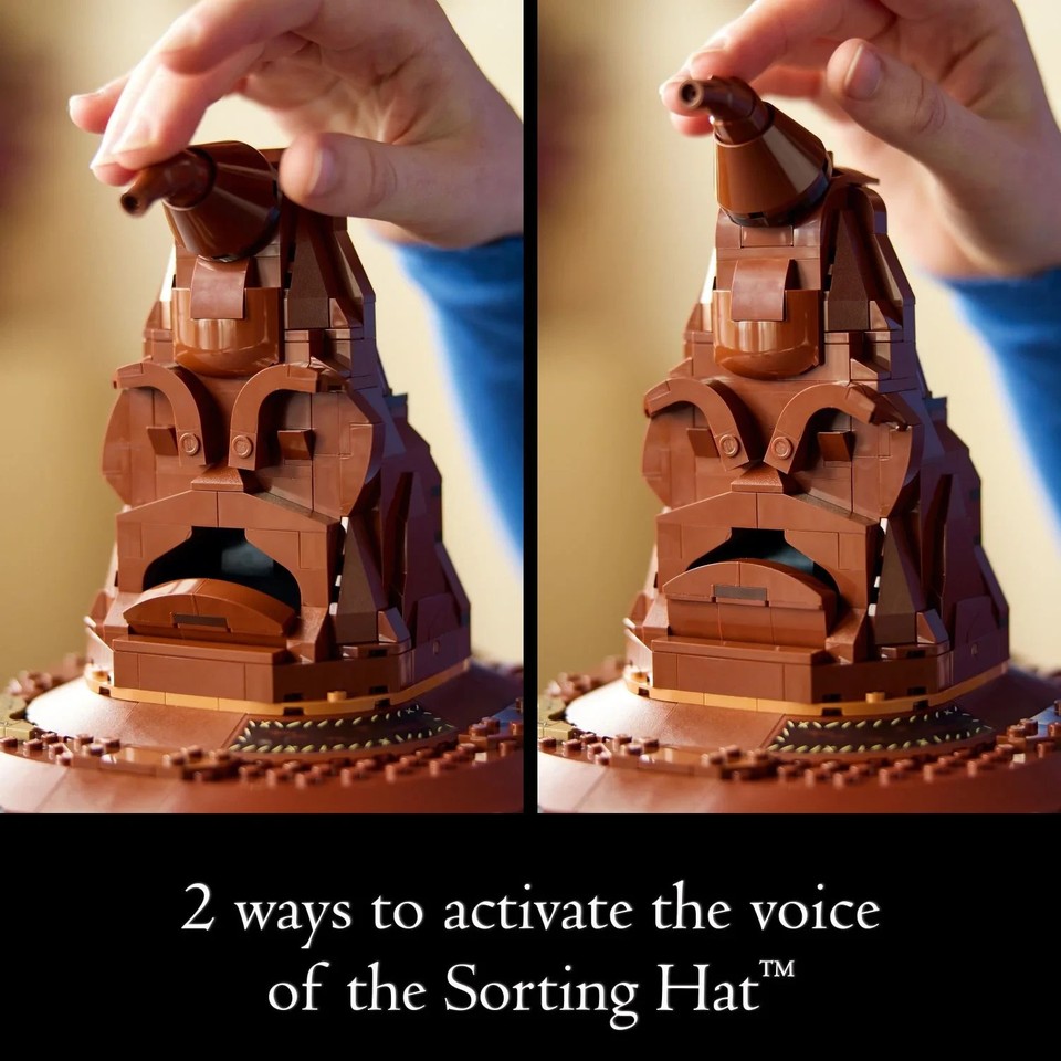 LEGO Harry Potter Talking Sorting Hat W/ 31 Voices - Harry Potter ...