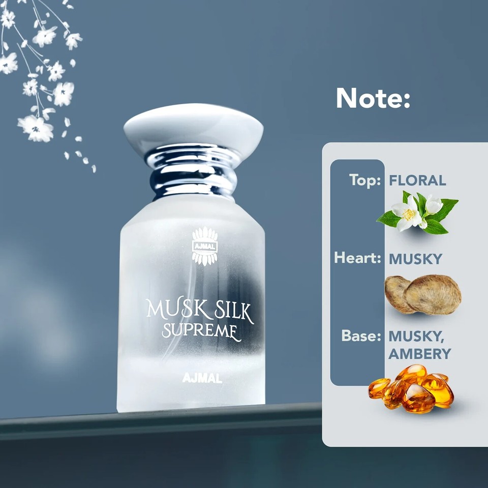Musk Silk Supreme by Ajmal EDP Eau de Parfum For Unisex Super Rich ...