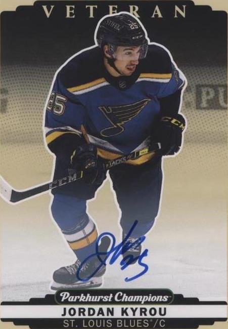 2022-23 Upper Deck Parkhurst Champions - Jordan Kyrou #246 Autographs ...