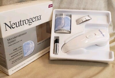 NEUTROGENA Microdermabrasion System applicator + 12 puffs attachment ...