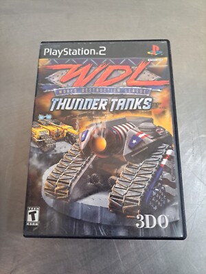 World Destruction League: Thunder Tanks PS2 Sony PlayStation 2 - Case ...