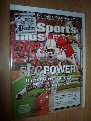 Sports Illustrated Sec Power Tennessee Antonio Wardlow October 16 2006 ...