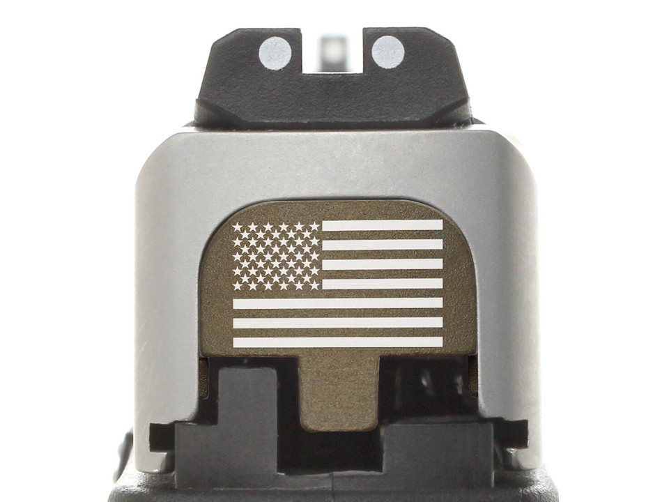 NDZ S&W SD9, SD40, 2.0, SD9 VE SD40 VE Slide Cover Back Plate Aluminum ...