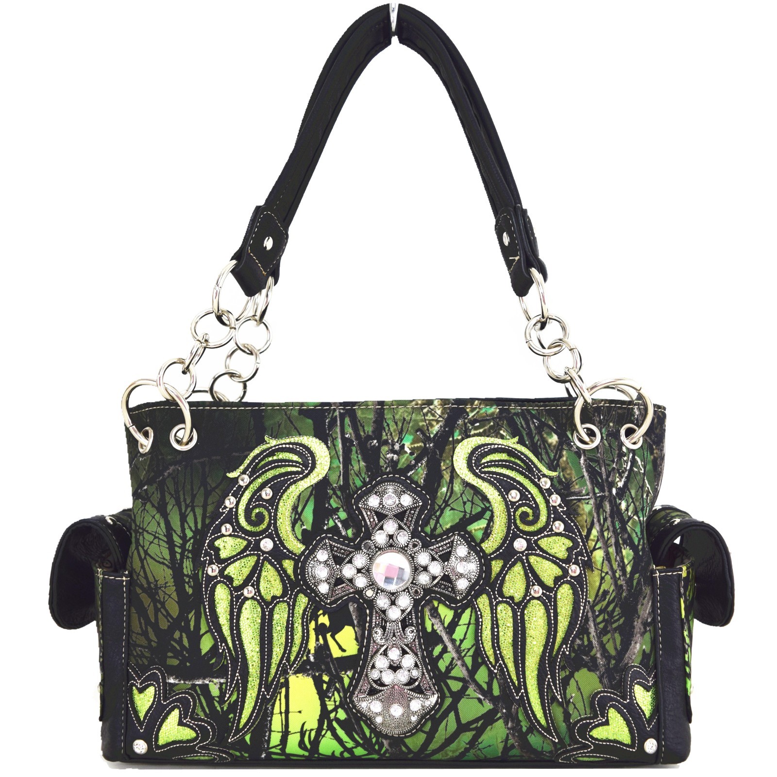 Camouflage Cross Western Purses Country Handbags Women Shoulder Bags ...