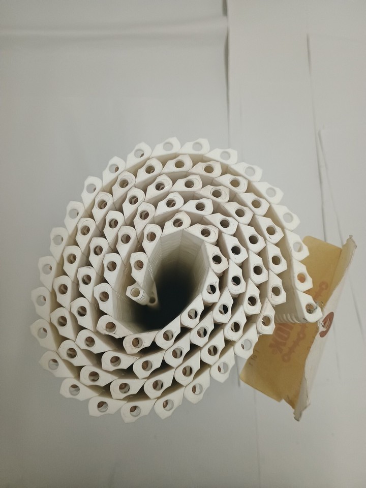 Intralox S1100 Flat Top 14" wide x 14.25' long New open box white | eBay