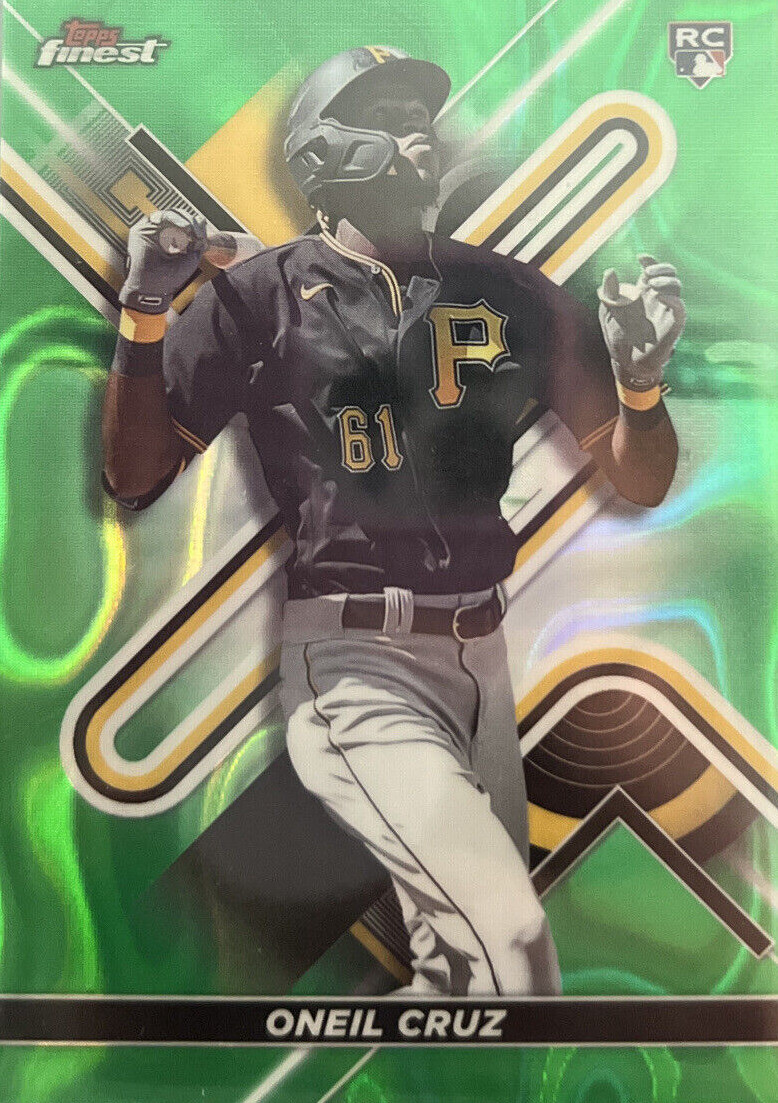 2022 Topps Finest - Green Refractor #16 Oneil Cruz /99 (RC) for sale ...